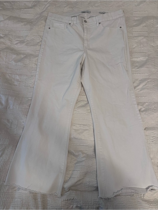Jessica Simpson | Jeans | Jessica Simpson White Highrise Flared Jeans ...